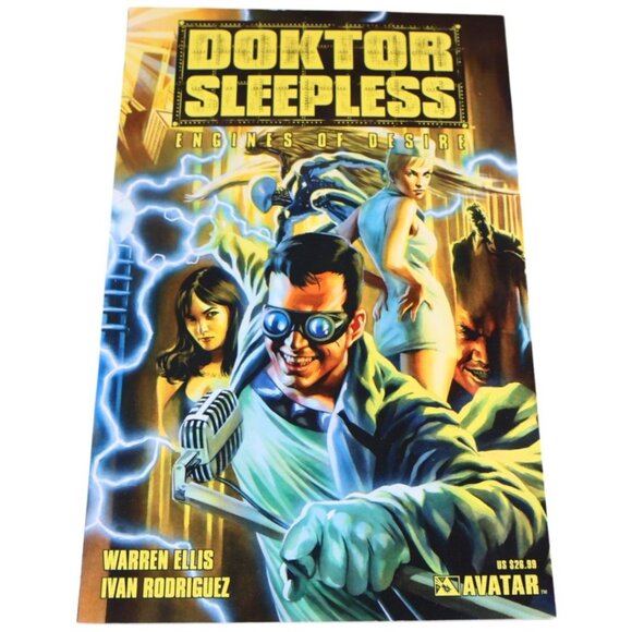 Avatar Press | Accents | Doktor Sleepless Vol Engines Of Desire Warren ...